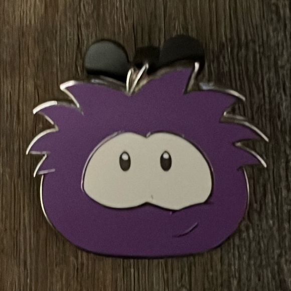 Disney | Accessories | Disney Club Penguin Purple Pet Puffle Pin 209 ...